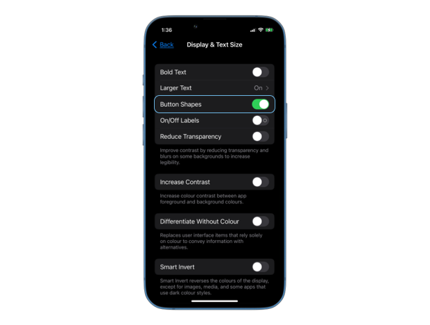 Adjust SwiftUI Controls For The Button Shapes Accessibility Setting