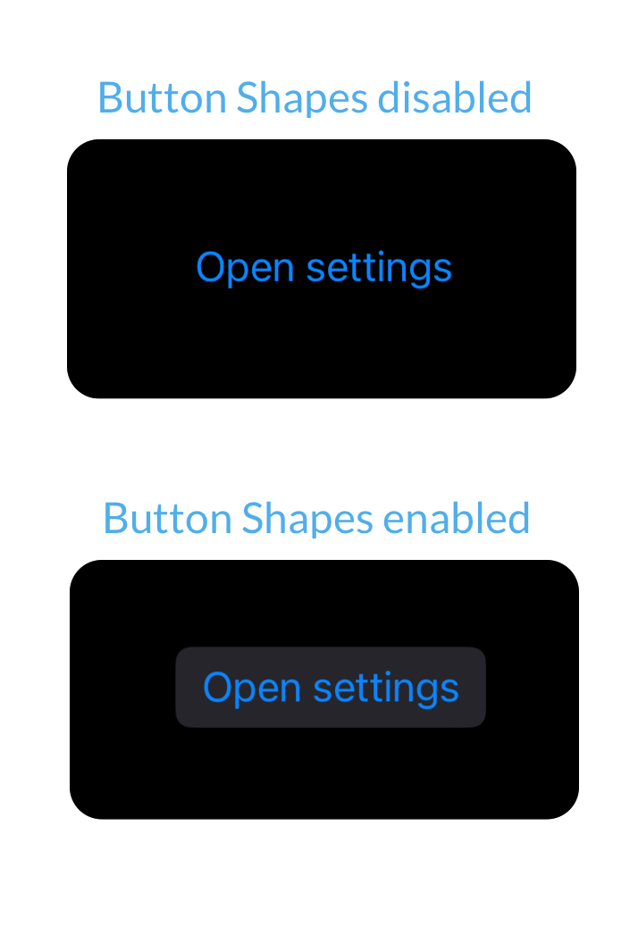 Adjust SwiftUI controls for the Button Shapes accessibility setting - DNT Adjust SwiftUI controls for the Button Shapes accessibility setting - DNT
