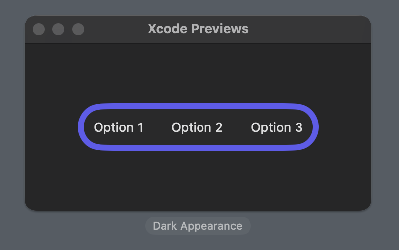 SwiftUI matched geometry effect in a custom segmented control SwiftUI matched geometry effect in a custom segmented control