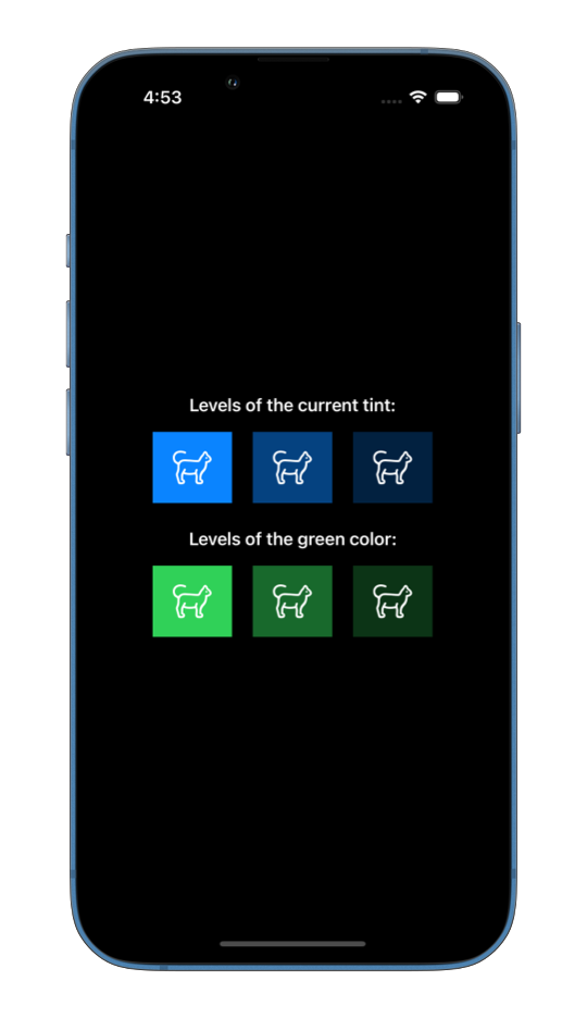 Hierarchical background styles in SwiftUI