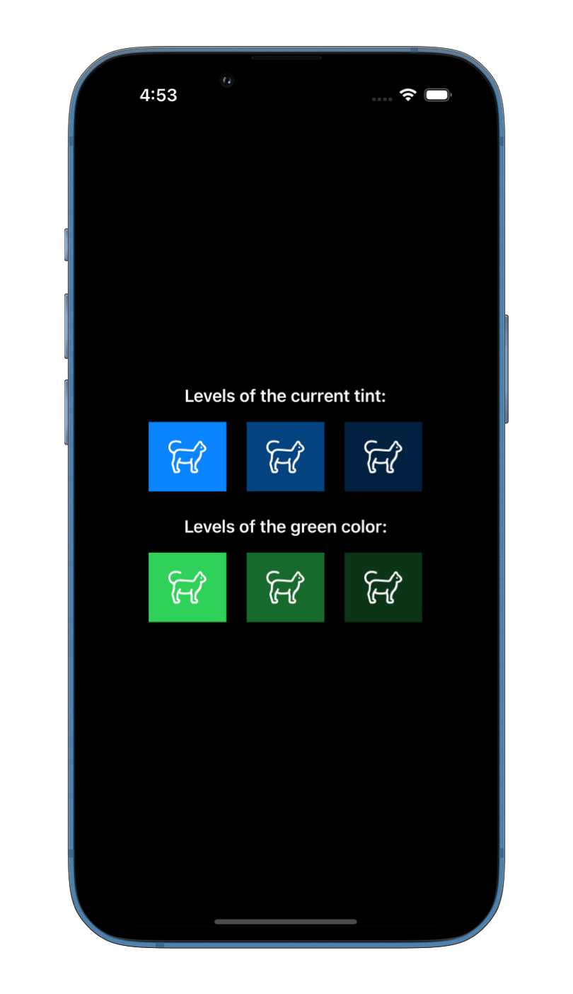Hierarchical background styles in SwiftUI