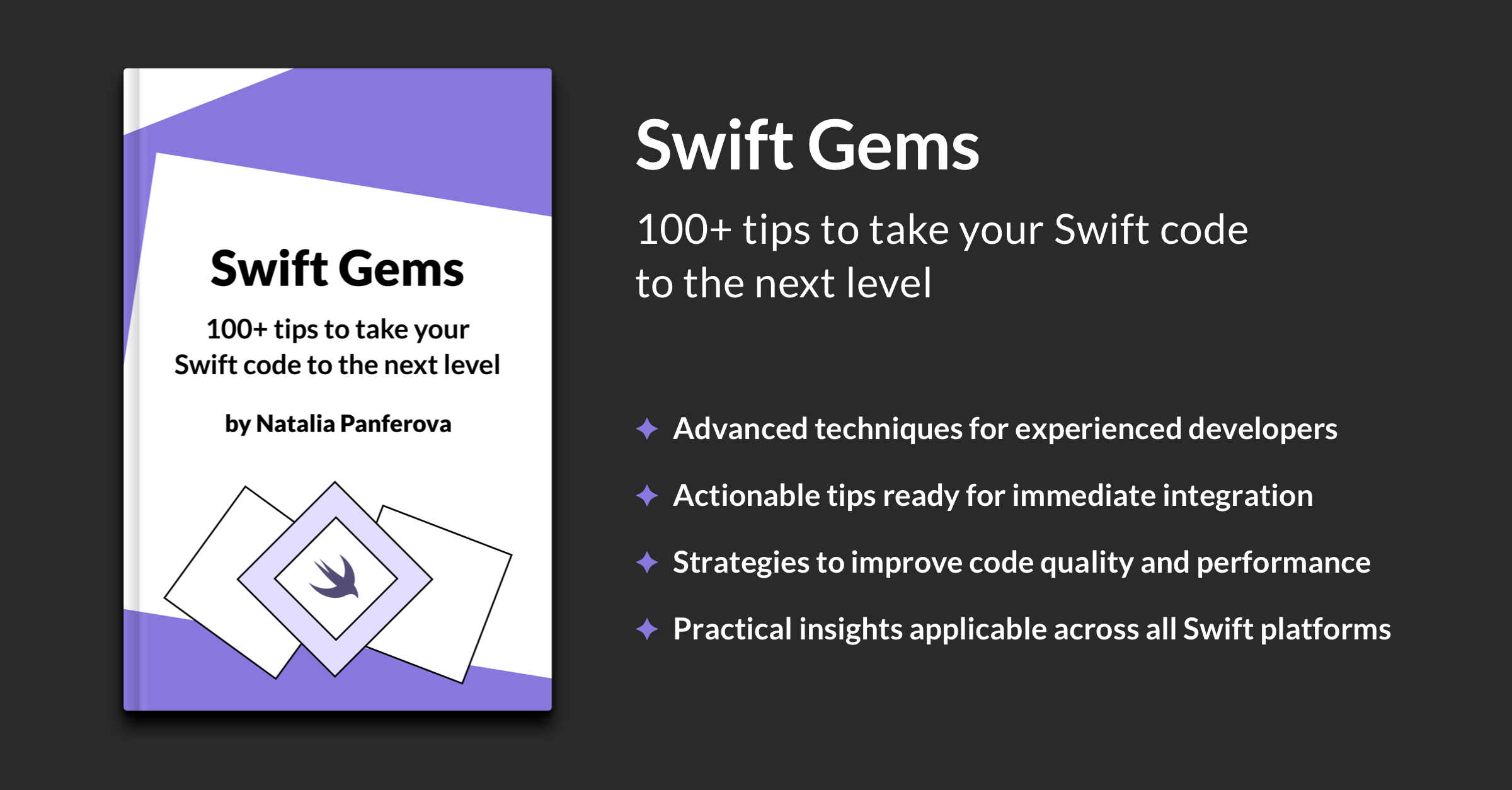 "Swift Gems" book update: new techniques from recent and past Swift ...