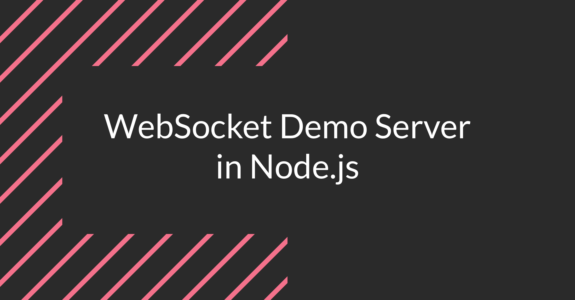 WebSocket Demo Server In Node js