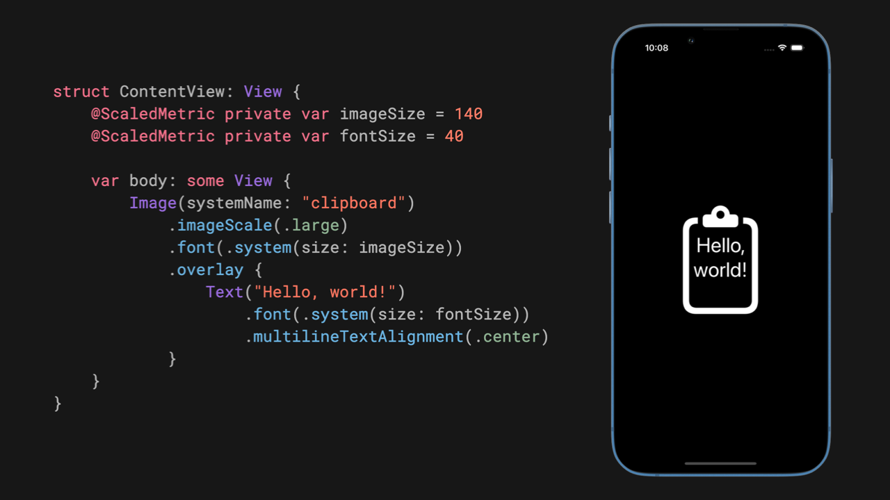Wrapping text within another view in SwiftUI